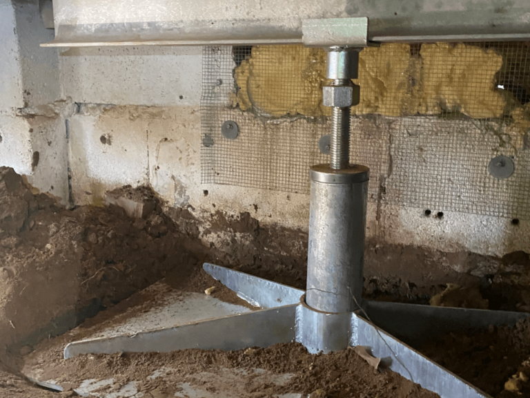 Secure Crawl Space Stability with MDH Floor Supports